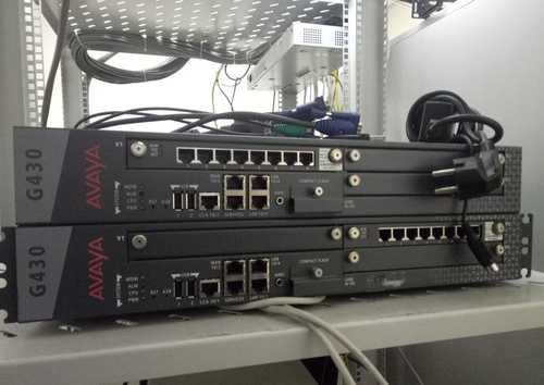 Атс Avaya G430+MM711