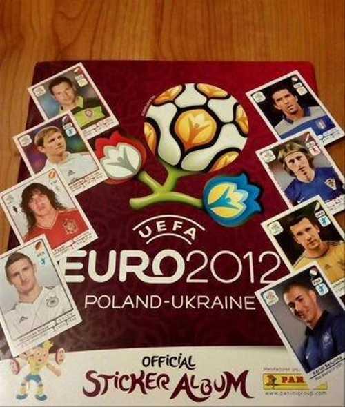 Наклейки Panini Чемпионат Европы 2012