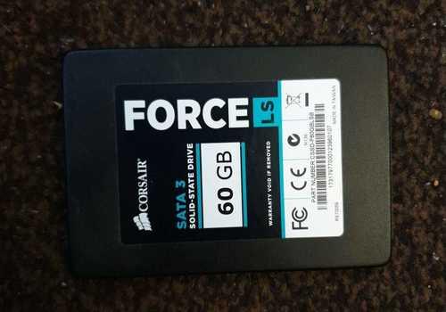 Жесткий SSD диск Corsair Force 3 60 Гб