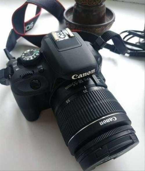 Фотоаппарат Canon eos 100d, компактная зеркалка