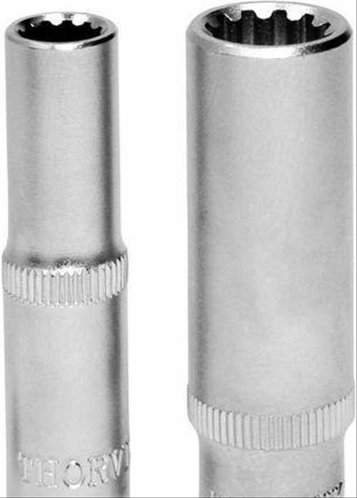 Головка торцевая глубокая MultiProf 1/4 DR 7 мм thorvik MP11407