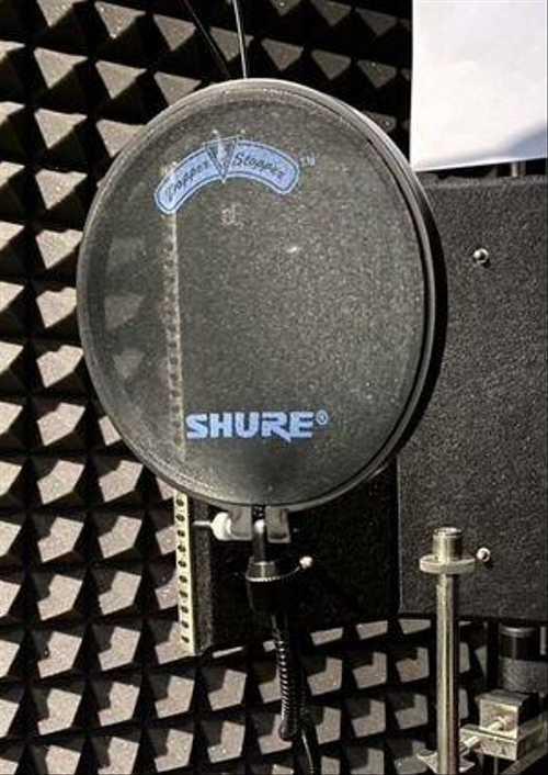 Поп фильтр для студийного микрофона Shure PS-6