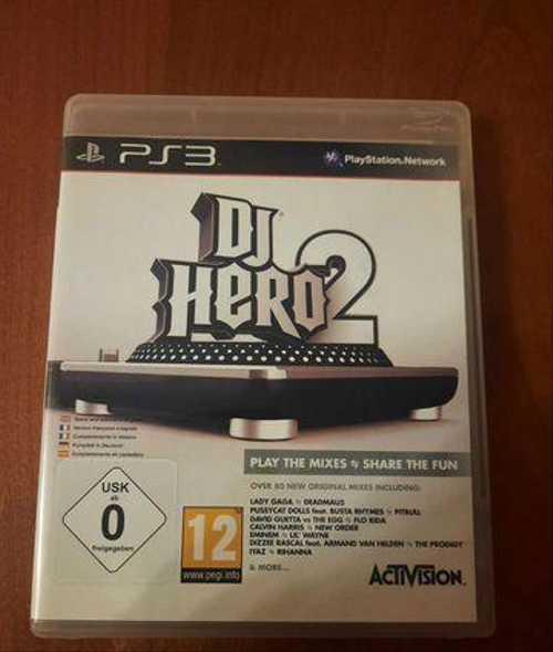 Dj hero 2 на playstation 3 для диджей приставки