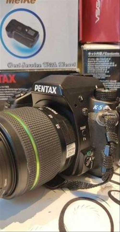 Зеркальный фотоаппарат Pentax K5