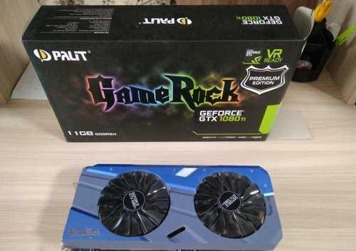 GTX 1080 ti Palit GameRock на водоблоке ekwb