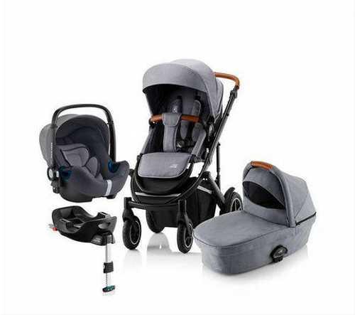 Коляска 3 в 1 и 4 в 1 Britax Romer Smile III Midni