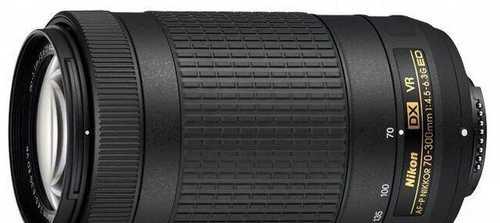Nikon 70-300mm f/4.5-6.3G ED VR AF-P DX Новый