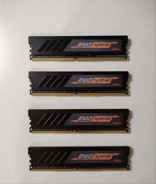 GeIL EVO Spear / DDR4 64Gb / 3200MHz / Прекрасное