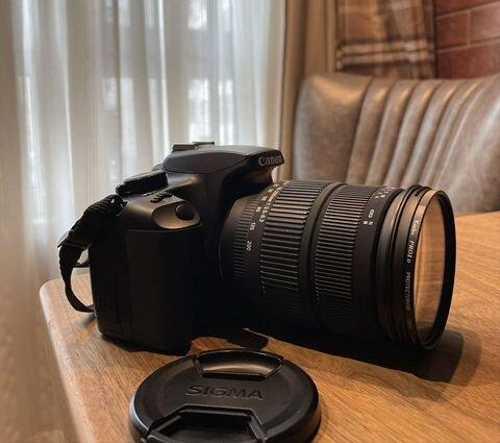 Canon eos 1000d + объектив Sigma dc 18-200 mm 3.5