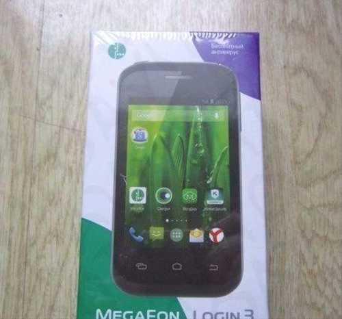 Megafon Login 3-смартфон.Новый