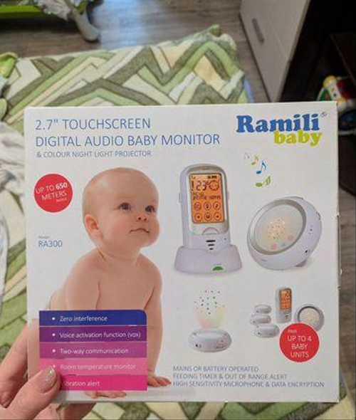 Радио Няня Ramili baby с монитором дыхания