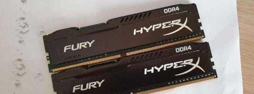 Оперативная память HyperX DDR4 на 8192MB