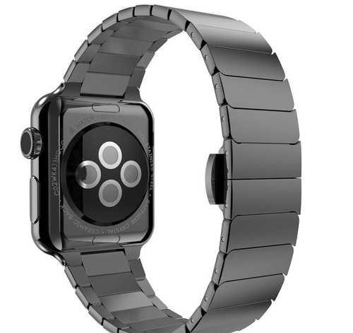 Ремешок "chains style" Apple Watch 42mm 44mm black