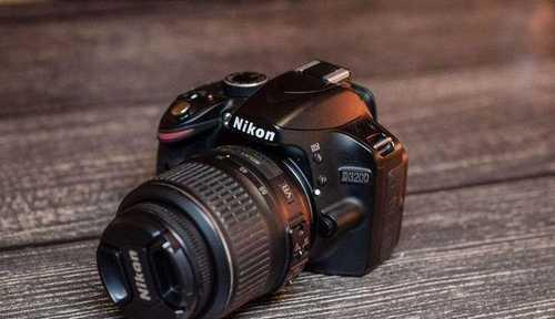 Фотоаппарат nikon d3200 + kit 18-55 сумка