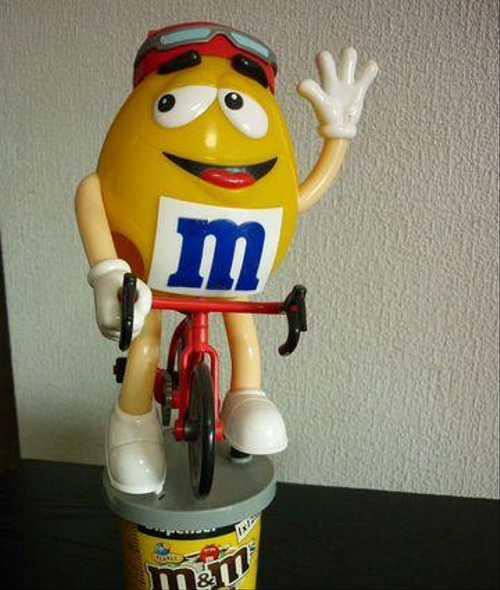 M&M'S "Жёлтый" велосипедист большой коллекционный