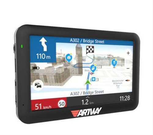 GPS Навигатор ArtWay N800 экран 5.0" навител