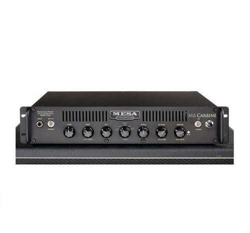 Mesa Boogie M6 Carbine Bass Amplifier 600W 2 Rack