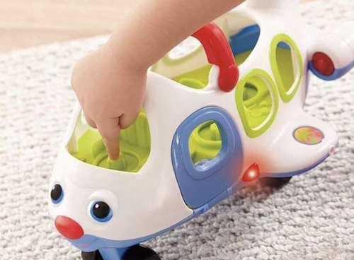 Развивающий самолет Fisher-price