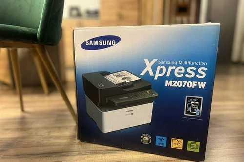 Мфу лазерное Samsung Xpress M2070FW,ч/б,A4
