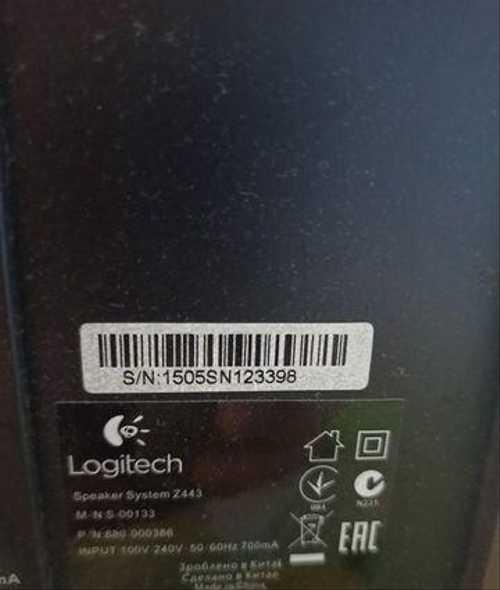 Колонки Logitech Z443