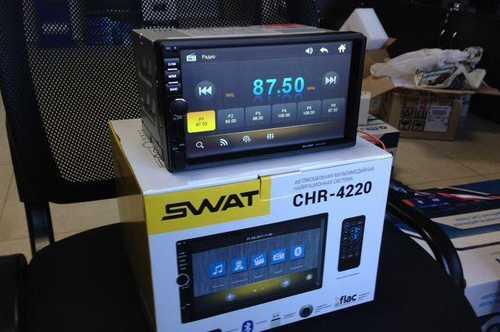 Настройка магнитолы swat. Магнитола SWAT 2din. Магнитола SWAT SHR-4220.