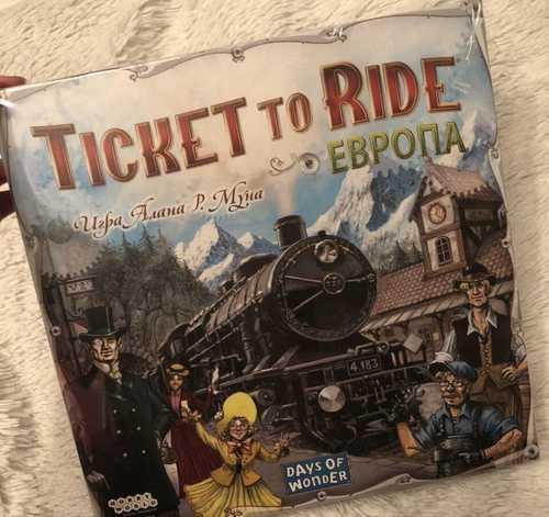 Ticket to Ride: Европа (русская версия) (новая)