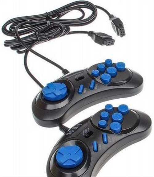 Джойстик Dendy Controller (форма Sega) 9р узкий ра