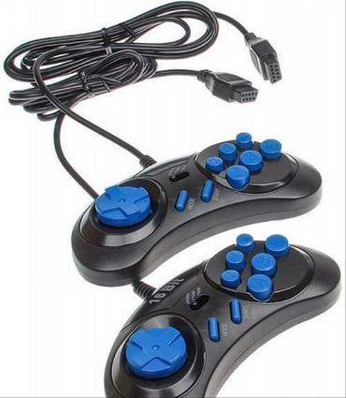 Джойстик Dendy Controller (форма Sega) 9р узкий ра