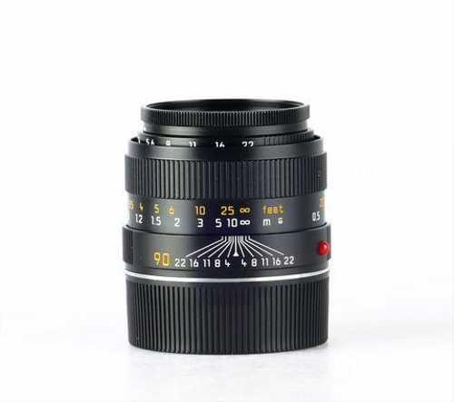 Leica 90mm f/4 Macro-Elmar black