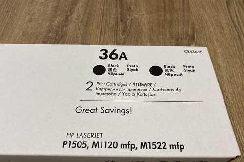 Картридж HP LaserJet CB436A (оригинал)