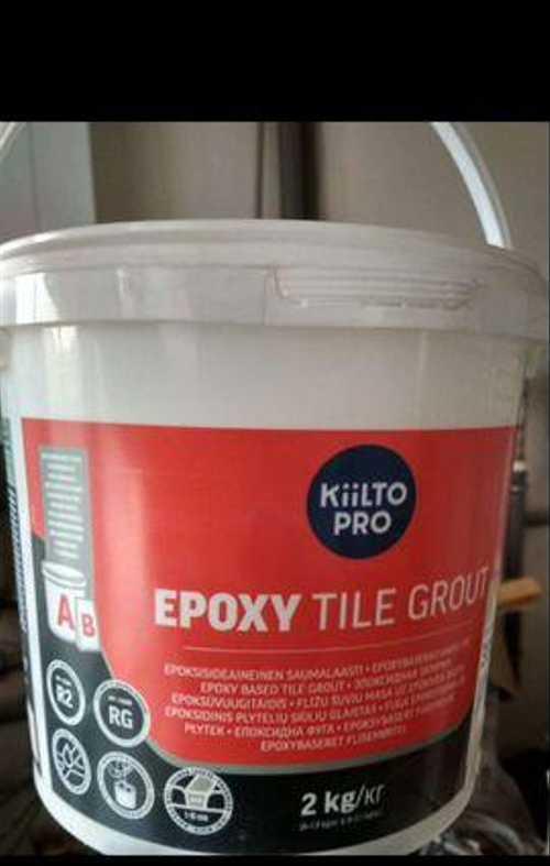 Эпоксидная затирка Kiilto Pro Epoxy Tile Grout