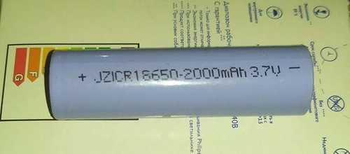 Аккумулятор 18650 li-ion 2800mAh в хорошем состоян