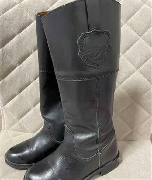 Сапоги кожа zara 28