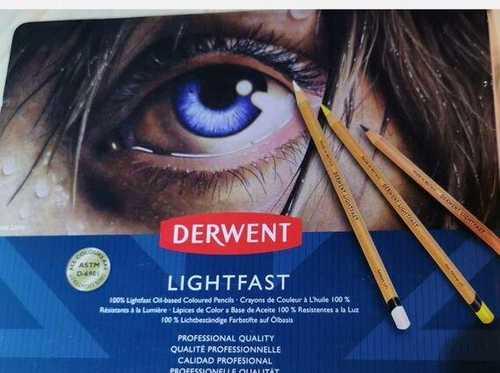 Набор карандашей Derwent lighfast 24