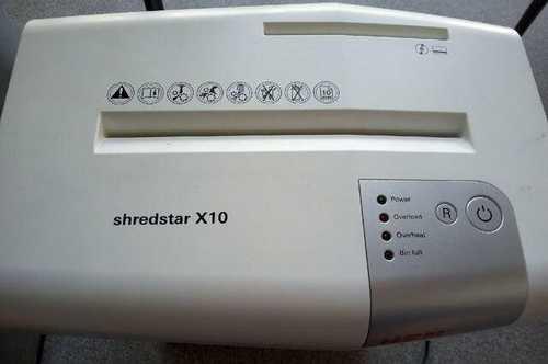 Уничтожитель бумаг HSM ShredStar X10