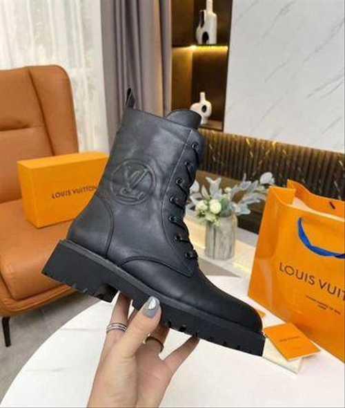 Ботинки зимние с мехом Louis vuitton