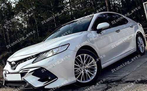 Решетка бампера Toyota Camry 70 стиль Harius