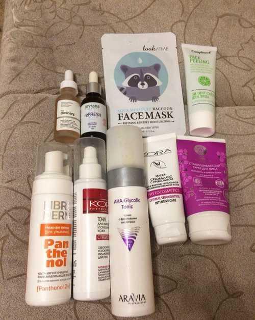 Уходовая косметика The Ordinary, Librederm, kora