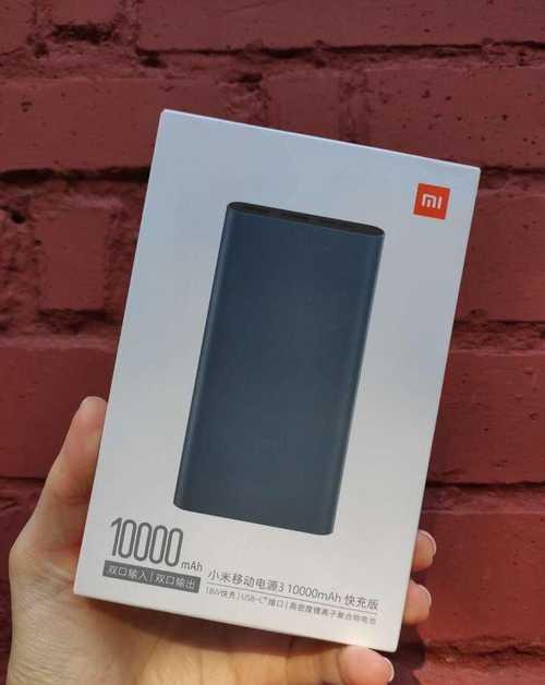 Xiaomi Mi Power Bank 3 10000 mAh (повербанк)