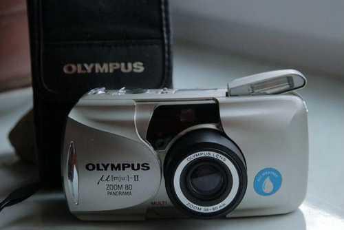 Olympus mju ii zoom 80 panorama плёночный фотоаппа