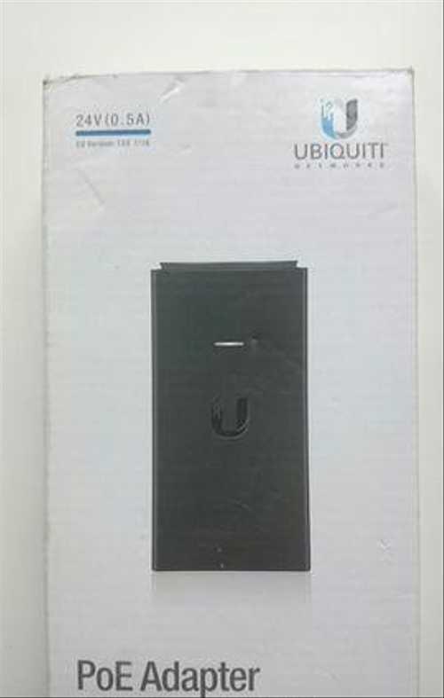 PoE adapter ubiquiti 24V (0,5A)