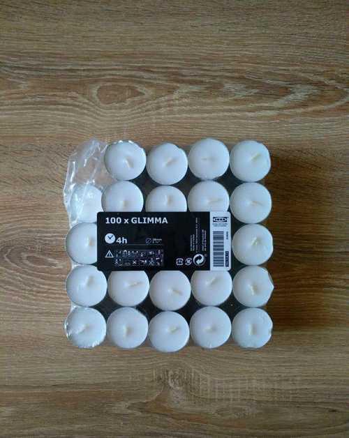 Свечи IKEA Glimma