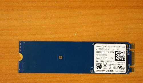 Накопитель SSD 512 гб WD SN520 NVMe