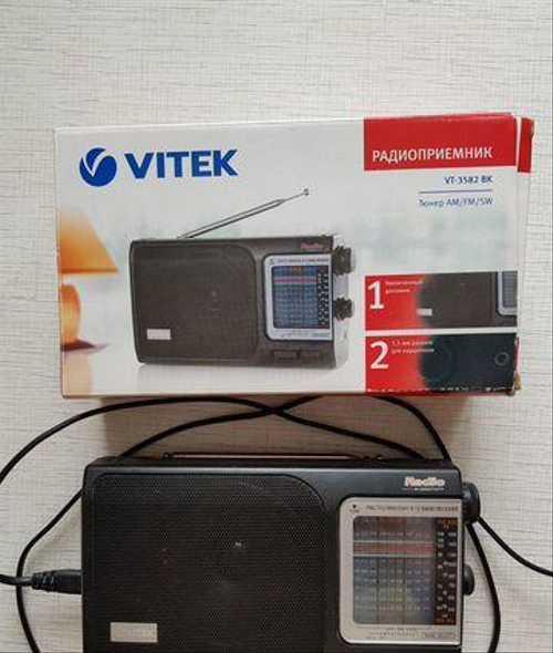 Радиоприемник Vitek VT-3582 BK