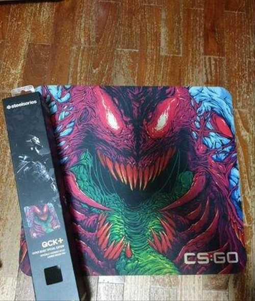 Игровой SteelSeries QcK+ CS:GO Hyperbeast Edition