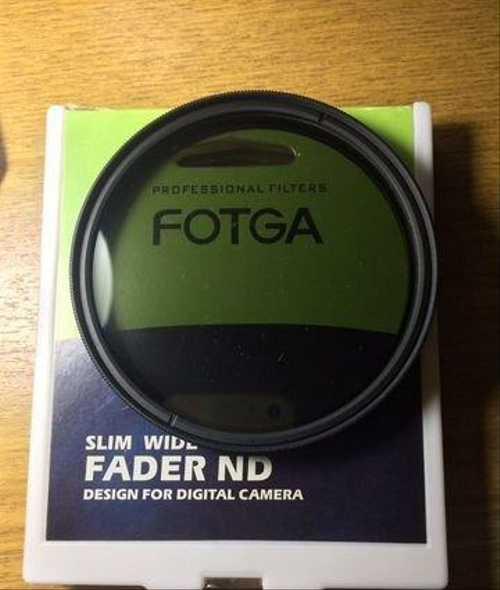 Фильтр нейтральной плотности Fotga ND 72mm 2-400
