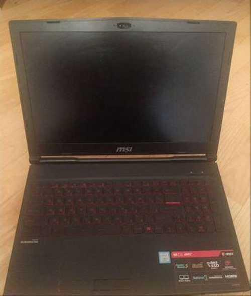 Ноутбук MSI GL63 8RC