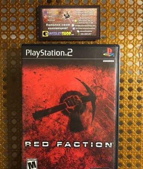 Red Faction (ntsc-U) для Sony PlayStation 2 (PS2)