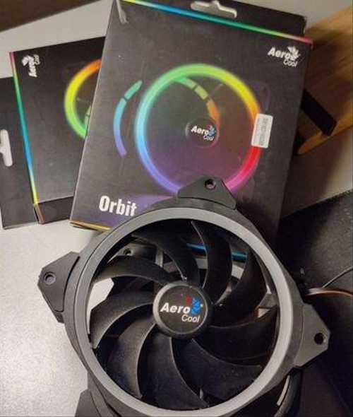 Вентиляторы Aerocool Orbit 120 RGB