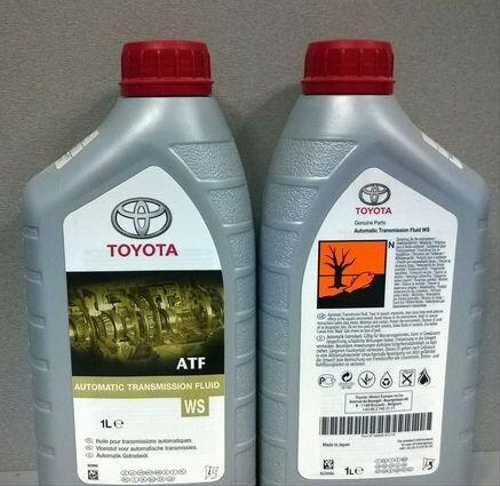 Toyota ws. Тойота ATF WS. Toyota ATF WS АКПП. ATF WS Toyota артикул. Масло АКПП Тойота ATF WS.